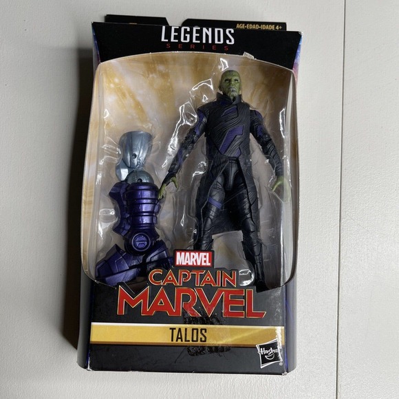 Hasbro | Toys | Marvel Legends Captain Marvel Talos 6 Build A Figure ...